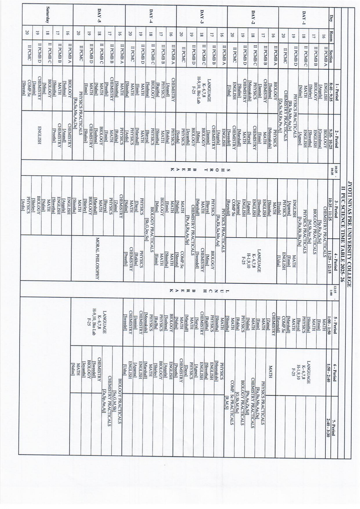 Jyoti Nivas Pre-University College